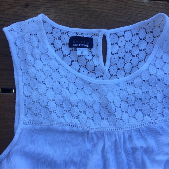 Basic Editions | Tops | Basic Editions White Tank | Poshmark